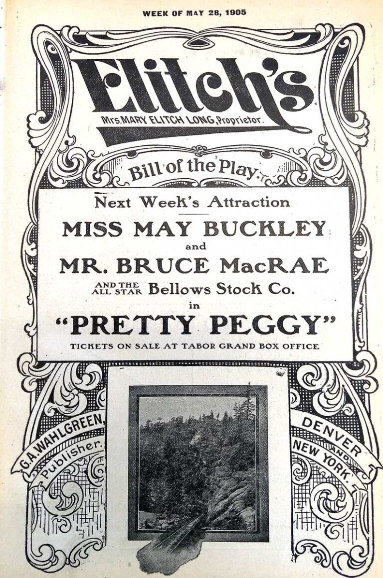 Bruce McRae (1904) – Historic Elitch Theatre